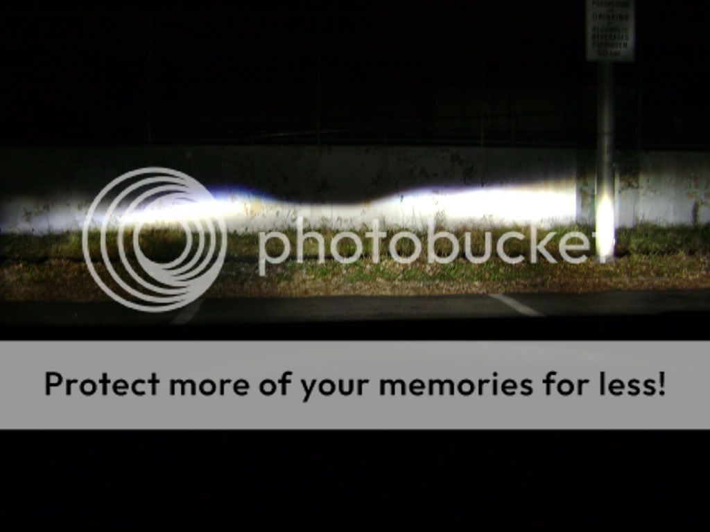 Weird beam pattern from halogen projectors with hid kit... | VW Vortex ...